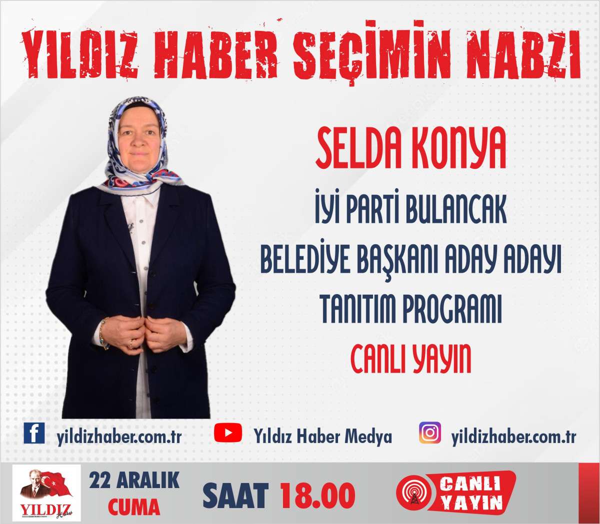 Seçimin Nabzı aday tanıtım programı ile ekranlarda! Seçimin Nabzı aday tanıtım programı ile ekranlarda!